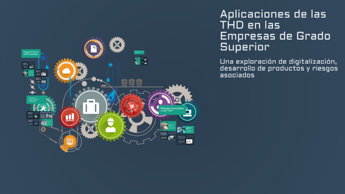 Aplicaciones de las THD en las Empresas de Grado Superior by MArco Diaz ...