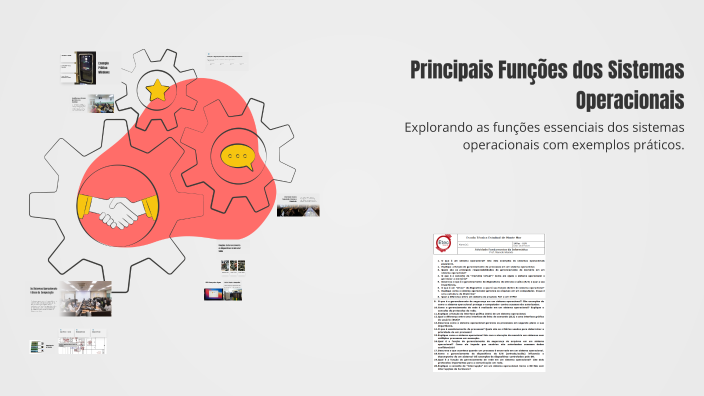Principais Funções dos Sistemas Operacionais by Marcelo Alves de Macedo ...
