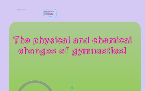 The physical and chemical characteristics of gymnastics! by Briana ...