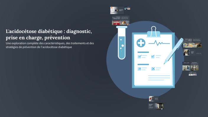 L'acidocétose diabétique : diagnostic, prise en charge, prévention by ...