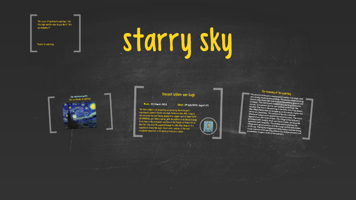 starry sky by vera zhao on Prezi