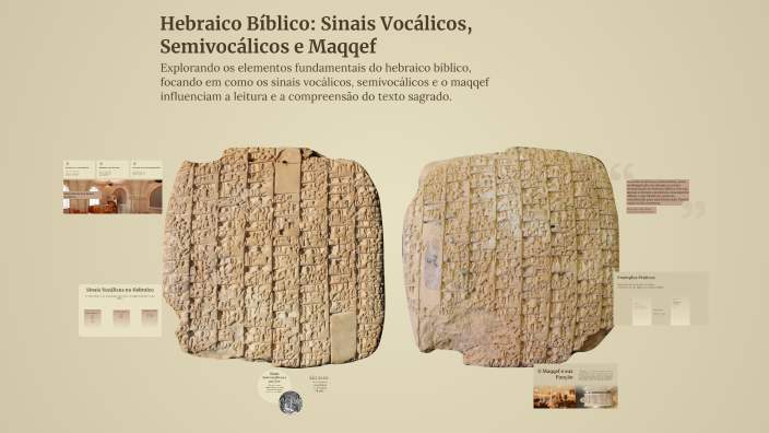 Hebraico Bíblico: Sinais Vocálicos, Semivocálicos e Maqqef by Tassiane ...