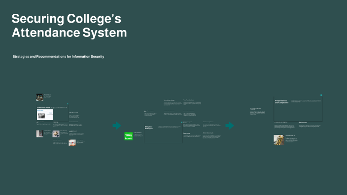 Securing College's Attendance System by Spuran Aakash on Prezi