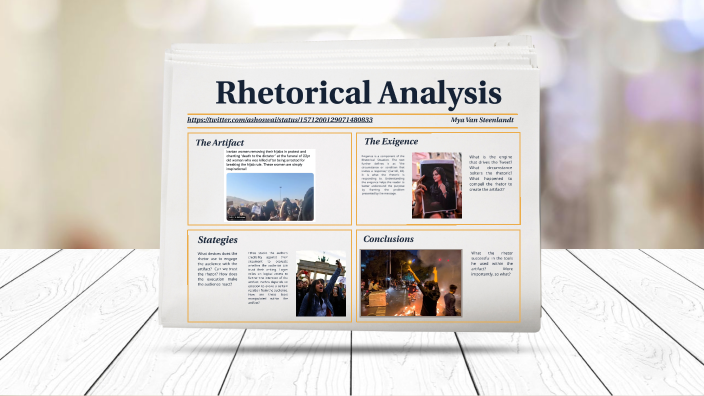 Rhetorical Analysis by Mya Van Steenlandt on Prezi
