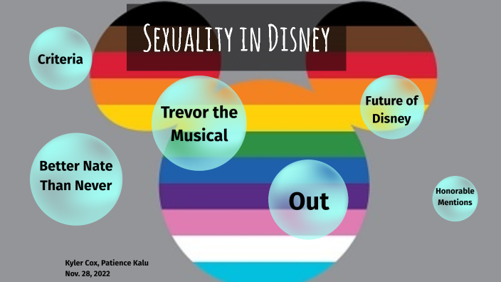 Representation of Sexuality in Disney by Kyler Cox & Patience Kalu by ...