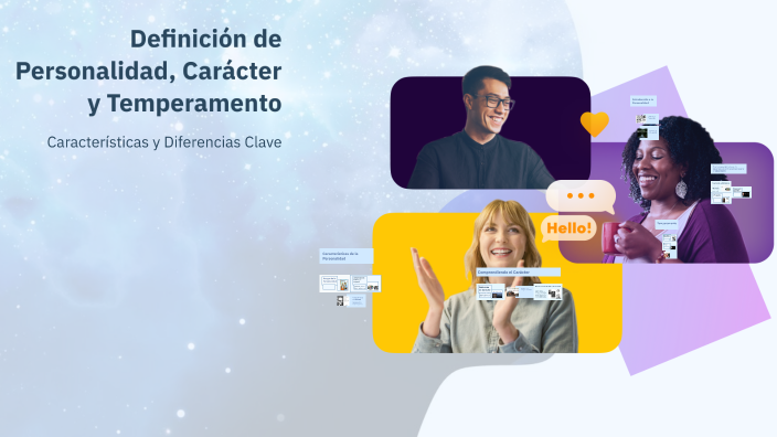 Definición de Personalidad, Carácter y Temperamento by Juan Miguel Perez on Prezi