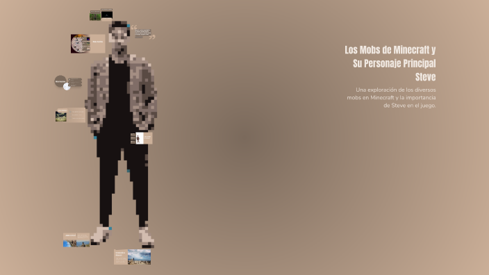 Los Mobs de Minecraft y Su Personaje Principal Steve by jose martin on ...