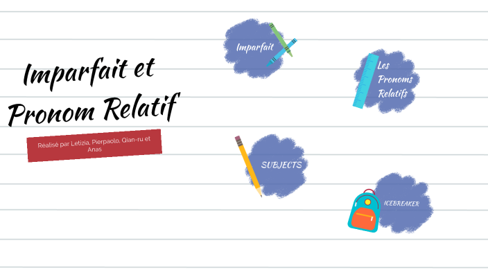 Imparfait et pronom relatif by Letizia Polisena on Prezi