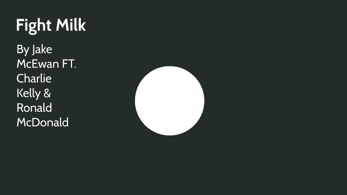 Fight Milk by Jake McEwan on Prezi