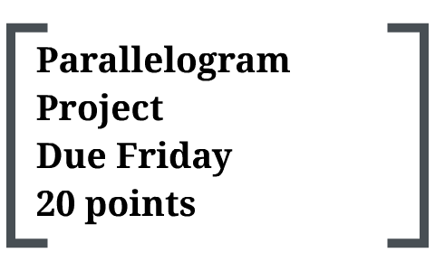 Parallelogram Prezi by David Vales on Prezi