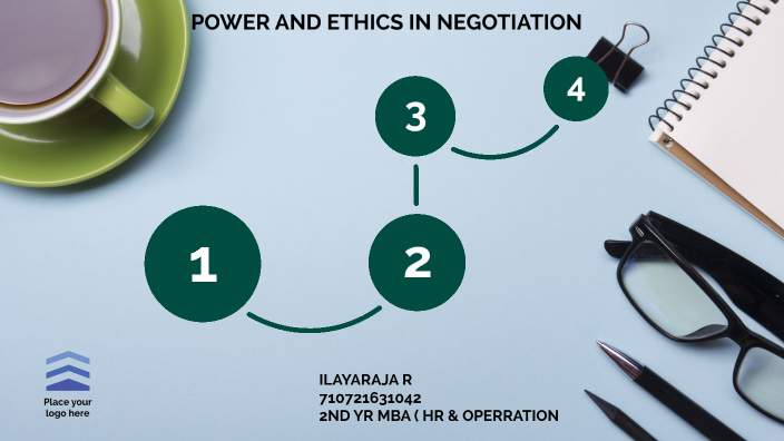 POWER AND ETHICS IN NEGOTIATION by Ilayaraja R on Prezi
