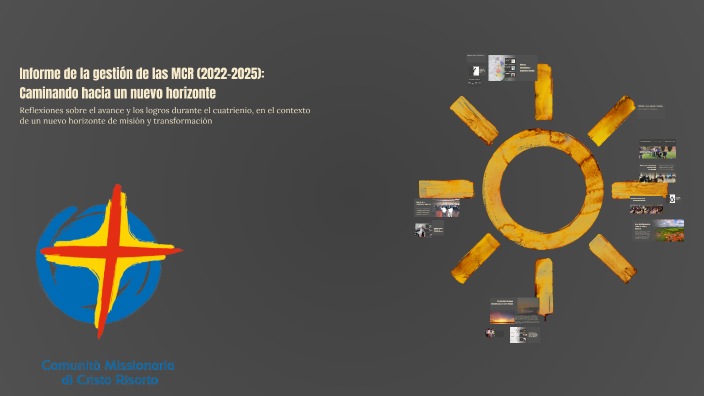 Informe de la gestión de las MCR (2022-2025): Caminando hacia un nuevo ...