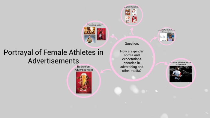 Portrayal of Female Athletes in Advertisements by Maya Mckinlay on Prezi