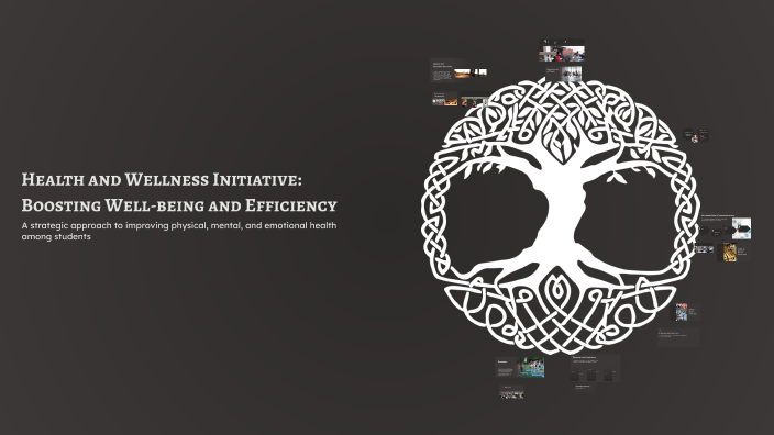 Health and Wellness Initiative: Boosting Well-being and Efficiency by ...