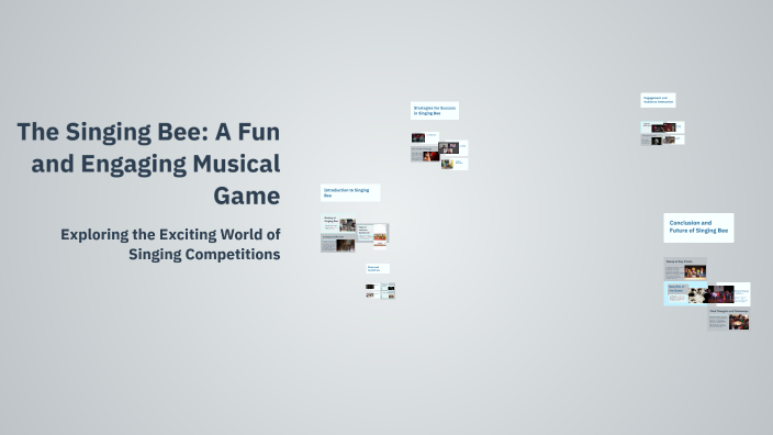 The Singing Bee: A Fun and Engaging Musical Game by Andy Anderson on Prezi