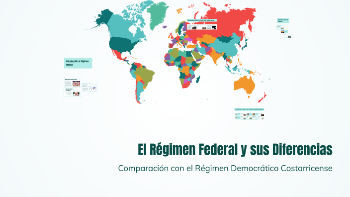 El Régimen Federal y sus Diferencias by Estefania Esquivel on Prezi