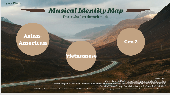 Musical Identity Map by Elyssa Phan on Prezi