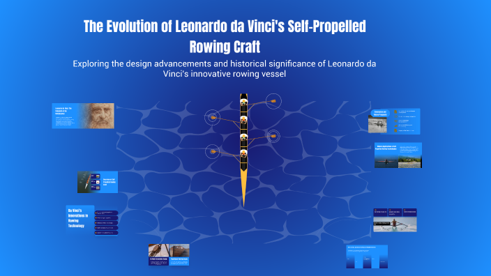 The Evolution of Leonardo da Vinci's Self-Propelled Rowing Craft by ...