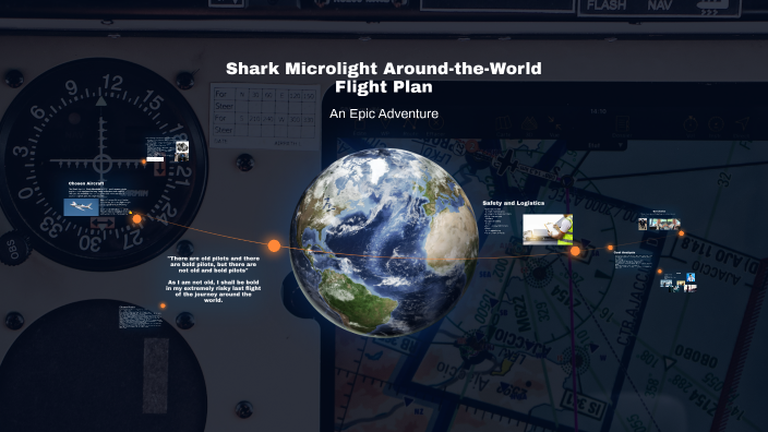Shark Microlight Around-the-World Flight Plan by Caitriona Gorman on Prezi
