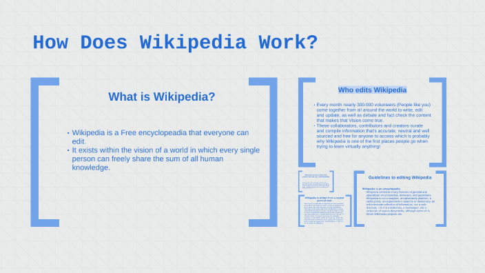 How Does Wikipedia Work by Bobby Shabangu on Prezi