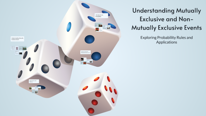 Understanding Mutually Exclusive and Non-Mutually Exclusive Events by ...