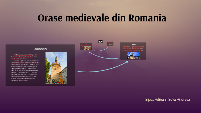 Orase medievale din Romania by Geografie Gimnaziu on Prezi