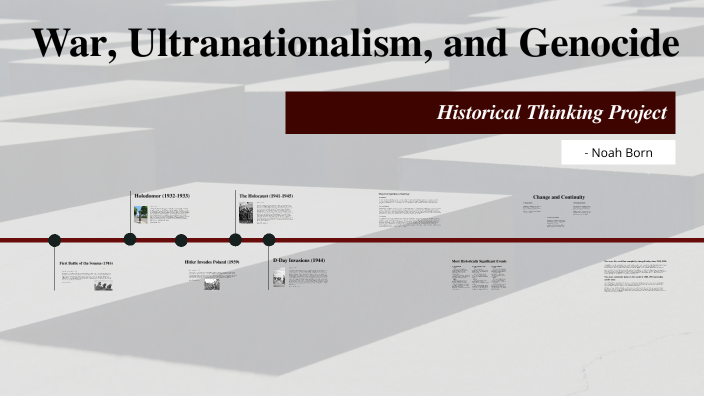 War, Ultranationalism, and Genocide by Noah Born on Prezi