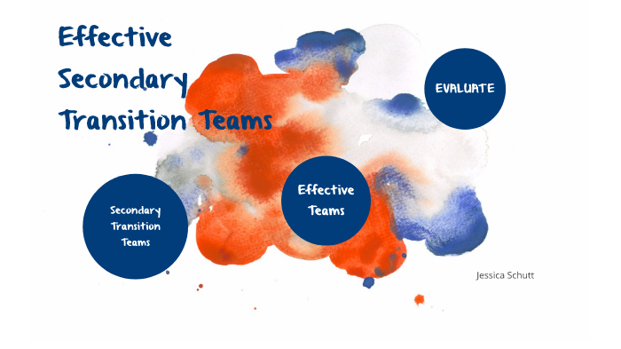 Effective Secondary Transition Teams by Jessica Schutt on Prezi