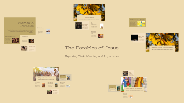 The Parables of Jesus by Katie Perryman on Prezi