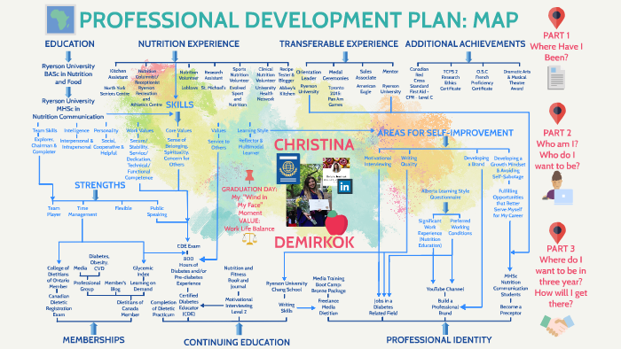 PROFESSIONAL DEVELOPMENT PLAN MAP by C D on Prezi