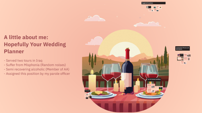 Crazy Alcoholics Anonymous Wedding Ideas by Joachim Fosse on Prezi