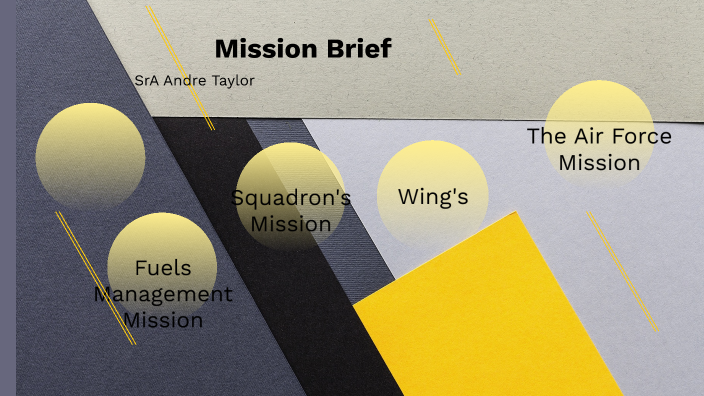 MISSION BRIEF by ANDRE TAYLOR on Prezi