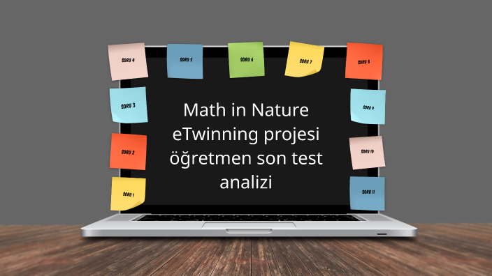 ''math in nature'' eTwinning project teacher post test analysis by ...