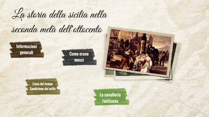 La storia della Sicilia nella seconda metà dell'ottocento by RICCARDO ...