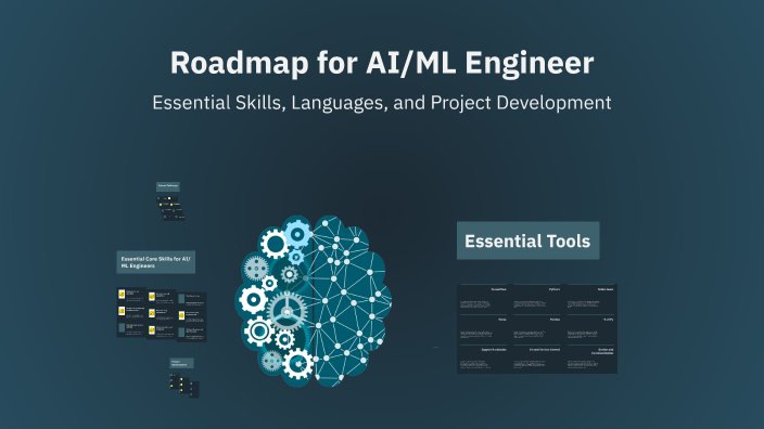 Roadmap for AI/ML Engineer by Kuldip Dongare on Prezi