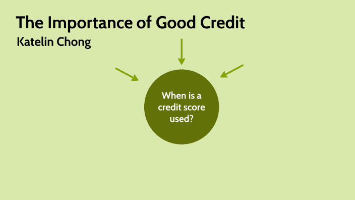 The Importance of Good Credit by katelin c on Prezi
