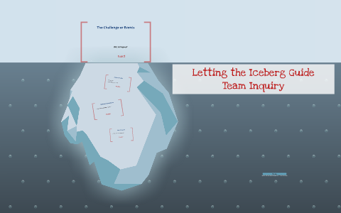 Letting the Iceberg Guide Team Inquiry by Karen Zimmerman on Prezi