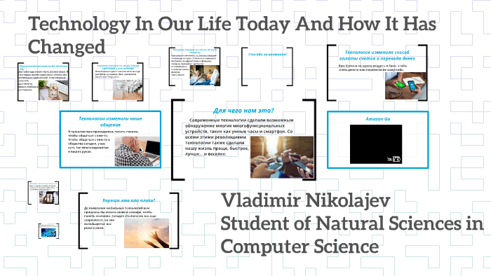 Technology In Our Life Today And How It Has Changed by Vladimir ...