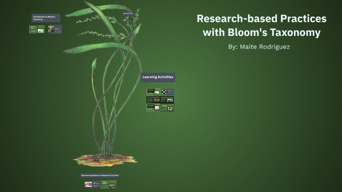 BLOOMS TAXONOMY PROJECT by Maite Rodriguez on Prezi
