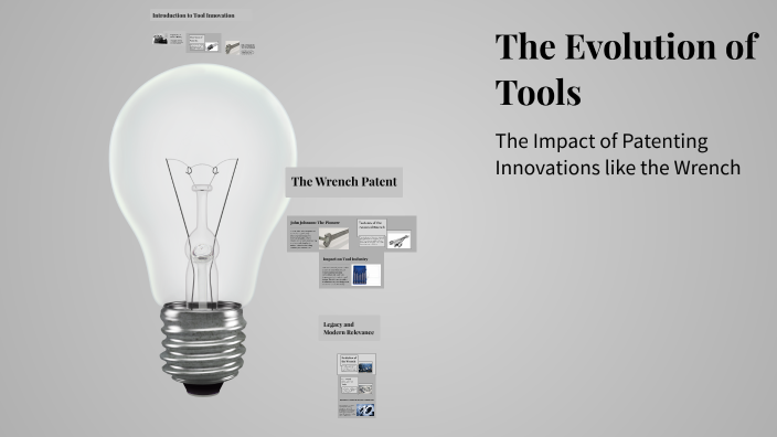 The Evolution of Tools by Tchernavia T. Holmes on Prezi
