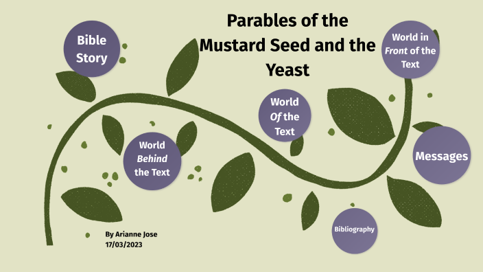 Parable of the Mustard Seed and the Yeast by Arianne Jose on Prezi