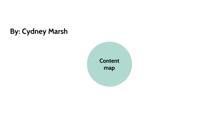 Content Map by CYDNEY MARSH on Prezi