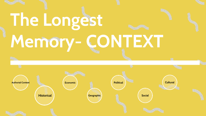 The Longest Memory- CONTEXT by Aiden Armstrong on Prezi