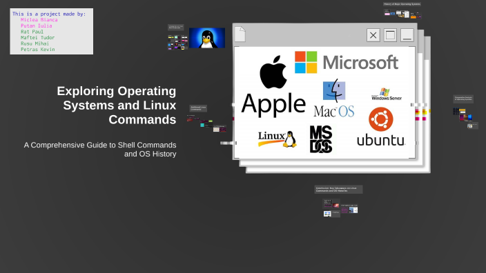 Exploring Operating Systems and Linux Commands by Petras Kevin on Prezi