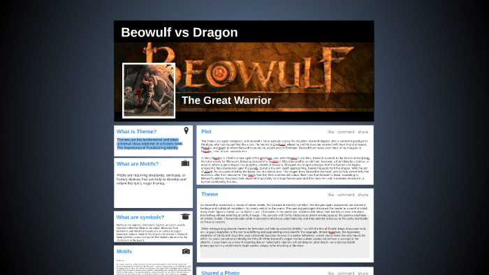 Beowulf vs Dragon by Vince Ludovico