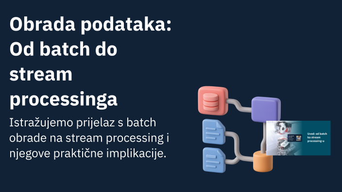 Obrada podataka: Od batch do stream processinga by Patrijarh Pavle on Prezi
