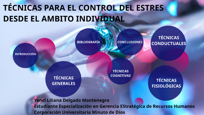 TÉCNICAS PARA EL CONTROL DEL ESTRES DESDE EL A by Yenci Liliana Delgado ...