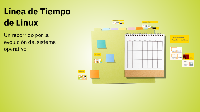 Línea de Tiempo de Linux by Madeling Orozco on Prezi