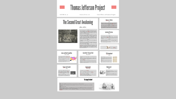 Thomas Jefferson Project by Sophia Willson