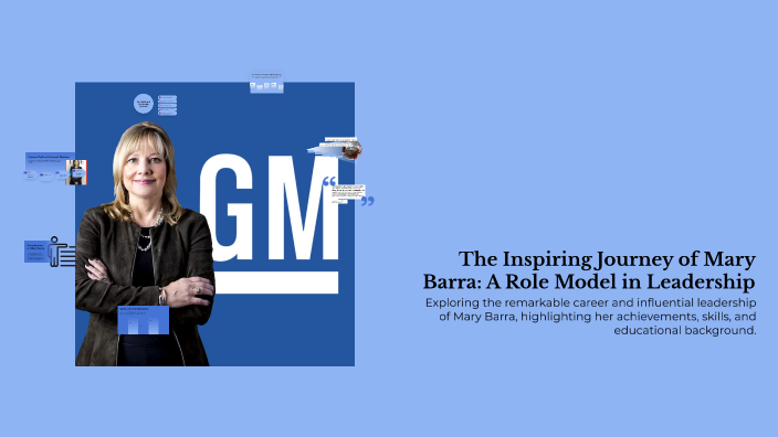 The Inspiring Journey of Mary Barra: A Role Model in Leadership by ...
